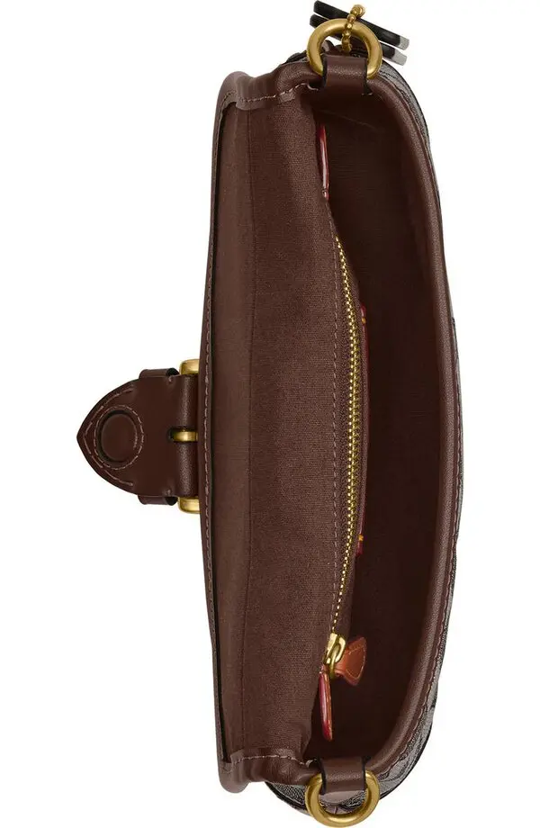 Coach Soho 25 Signature Jacquard Canvas Shoulder Bag - Oak Maple
